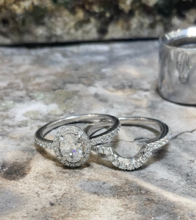 BESPOKE SHAPED WEDDING RING - Jewellerybydesign.com